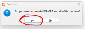 How to Uninstall Xampp from your machine when it is not visible in ...