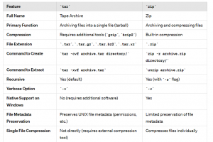 Mastering File Compression: A Guide to tar and zip Commands in Linux ...