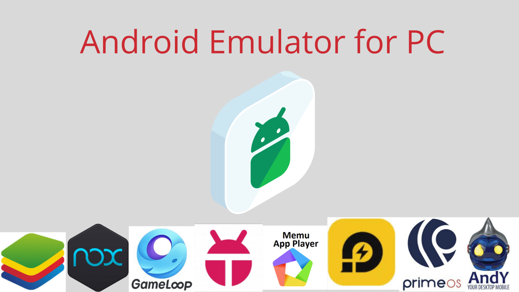 Free Android Emulators for Windows to Run and Test APK Files ...