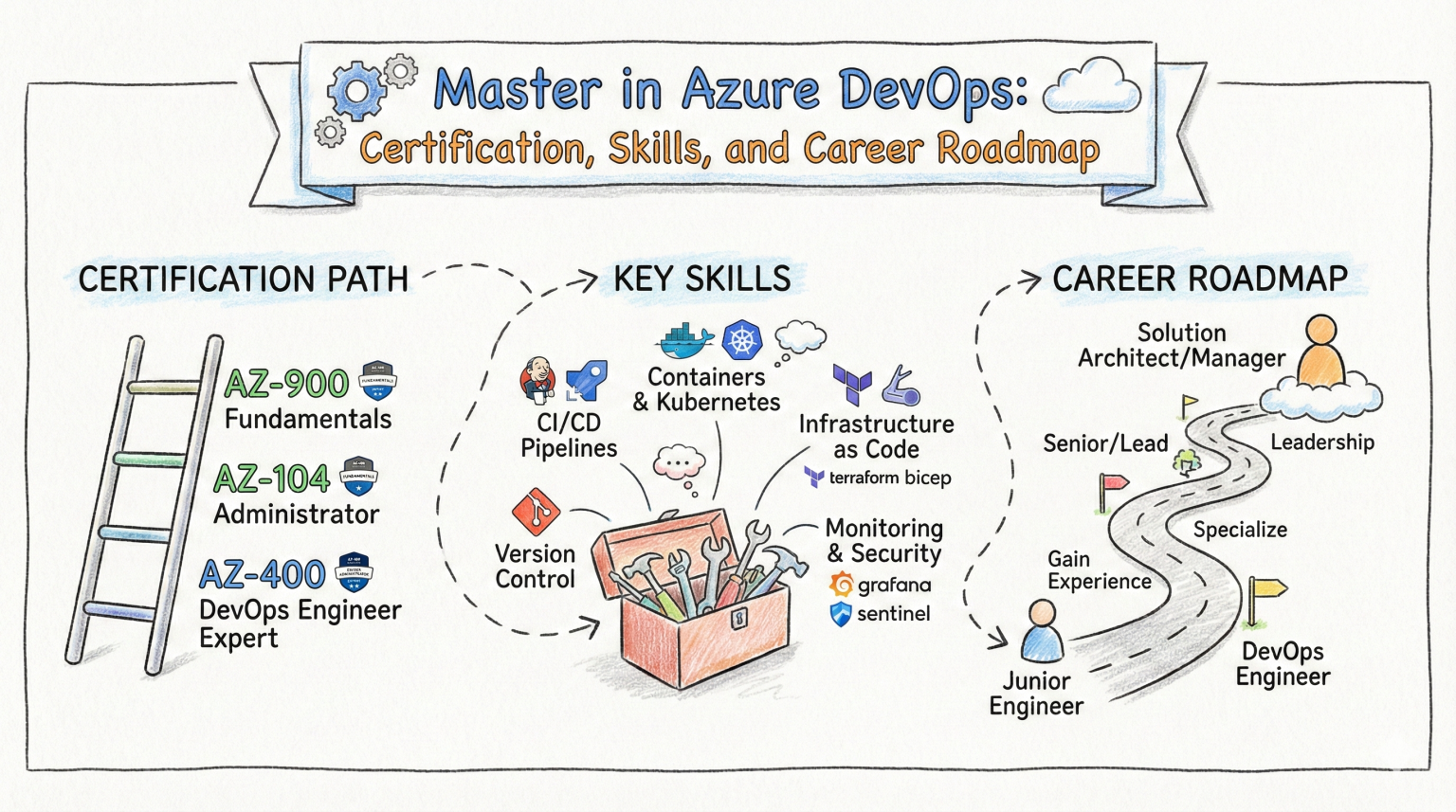Master in Azure DevOps: Certification, Skills, and Career Roadmap ...