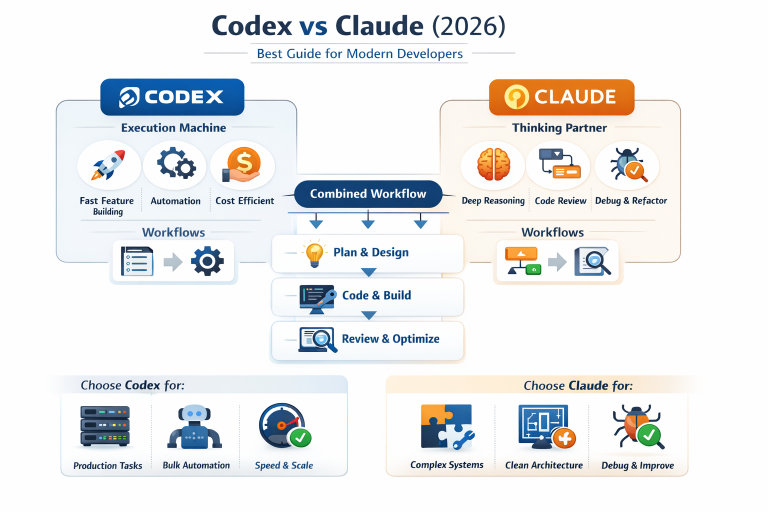 Codex vs Claude: A Complete Practical Guide for Modern Developers (2026 ...